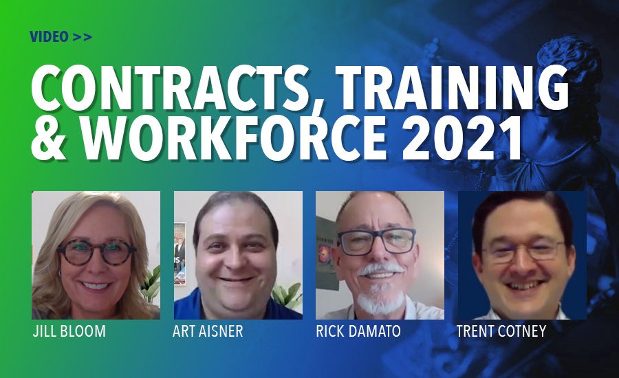 VIDEO: FOCUSING ON CONTRACTS, TRAINING & WORKFORCE DEVELOPMENT IN 2021 ...