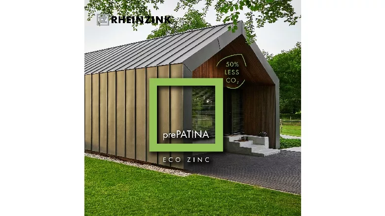 RHEINZINK-prePATINA ECO ZINC Material Now Made with 50 Percent Less ...