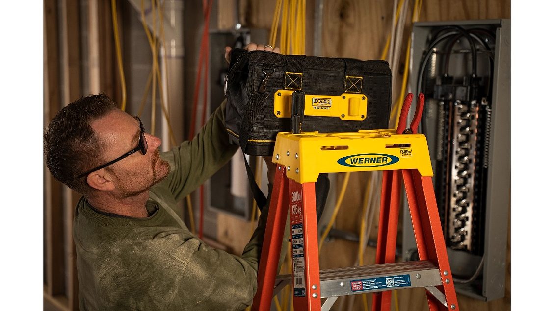 Werner Announces Innovations in Step Ladder Tops and Tool Storage ...