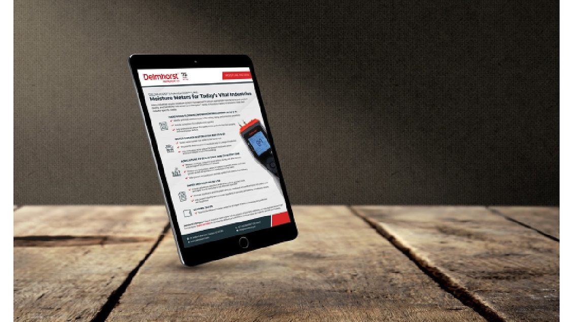 Industrial-Strength Moisture Meters from Delmhorst Instrument | Walls ...