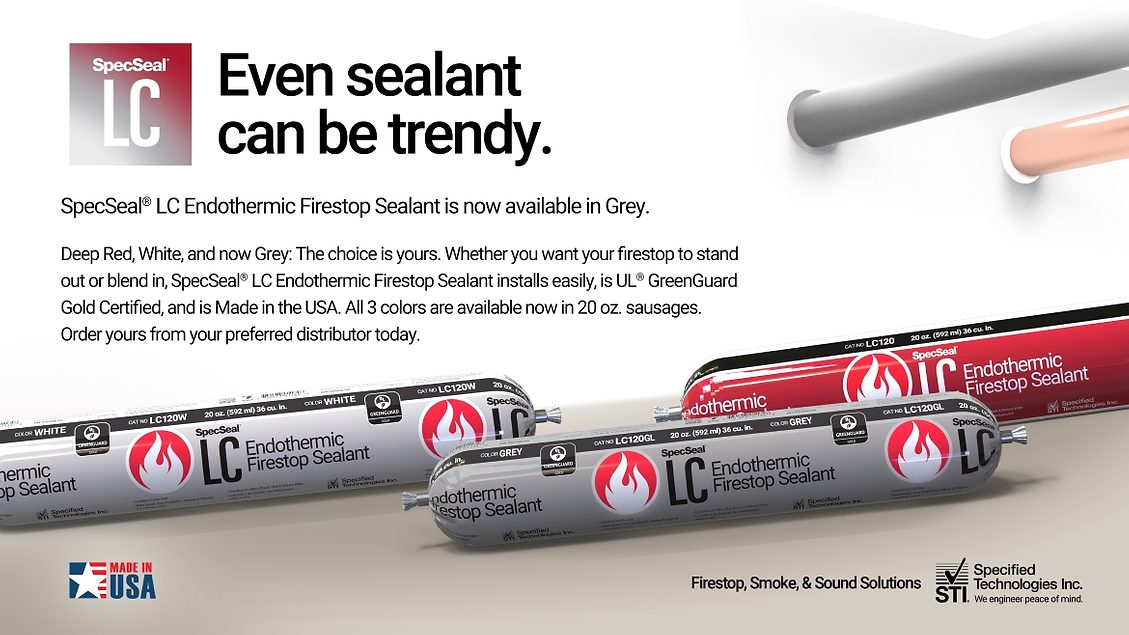 LC Endothermic Firestop Sealant from Specified Technologies | Walls ...