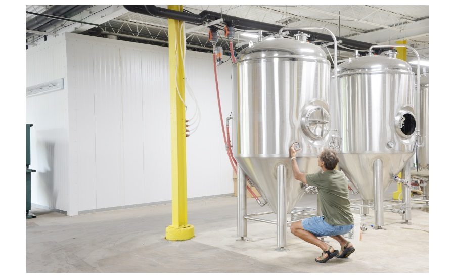 Brewery Combines Cold Storage, Restaurant and Production Facilities ...