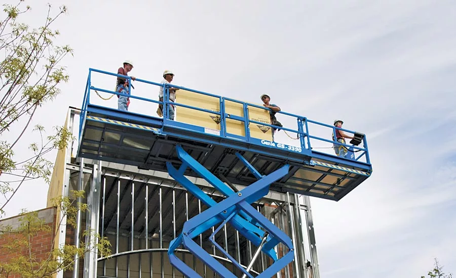How To Use An Aerial Work Platform And Securing Ground